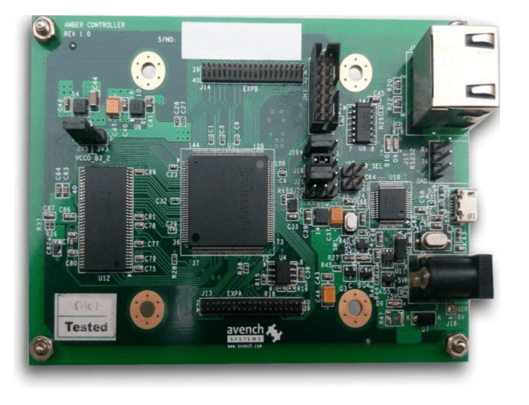 Amber FGPA Board – Avench – emphasis on embedded